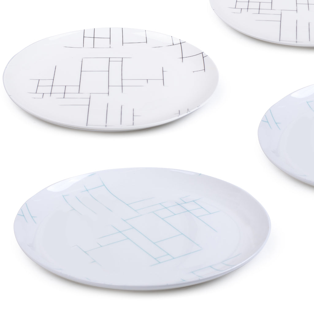 Maze Plate (Ø 27 x H 2.5) cm Set of 2