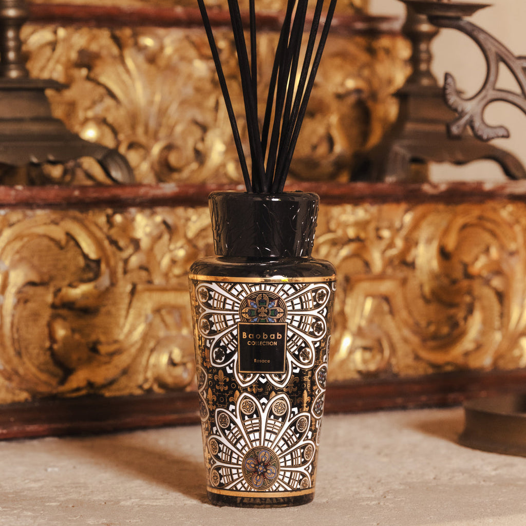 Feathers Diffuser Black Rose, Oud Wood, Saffron 500 ml