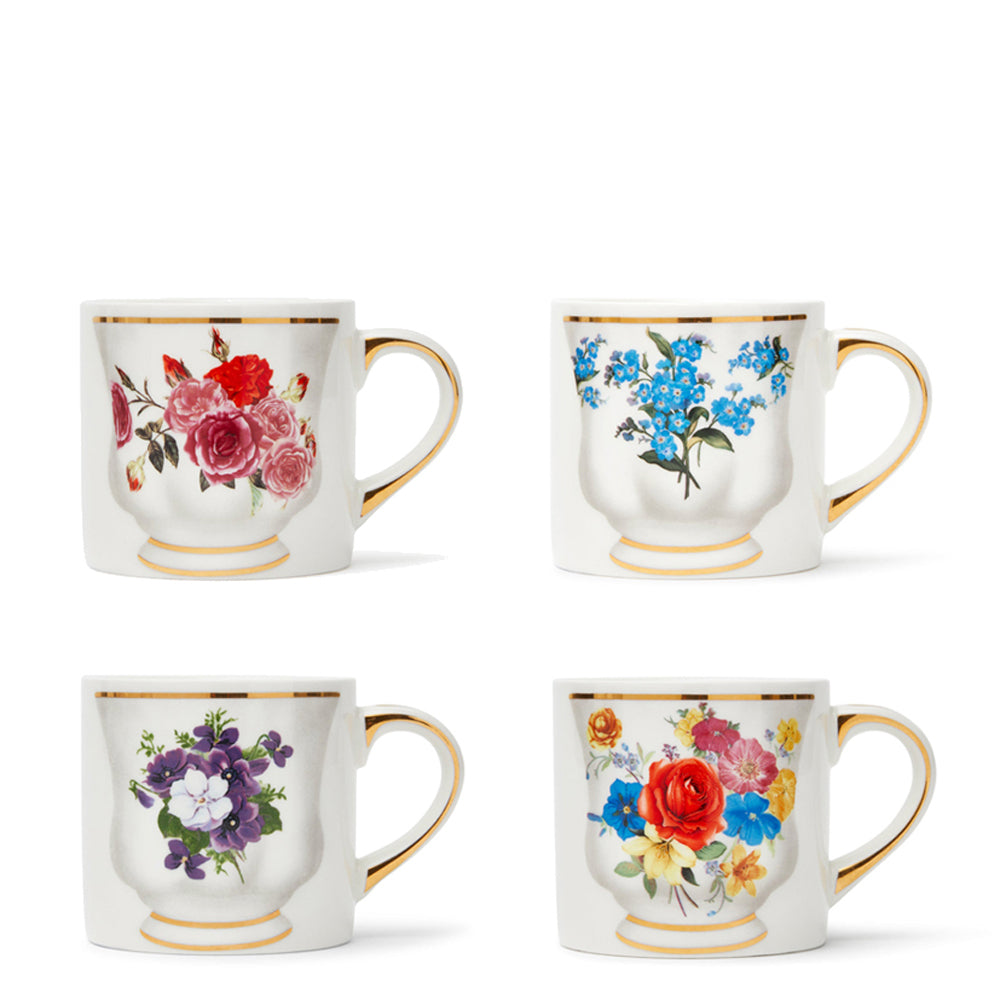 Flower Mug Set of 4 — Cities Online Store
