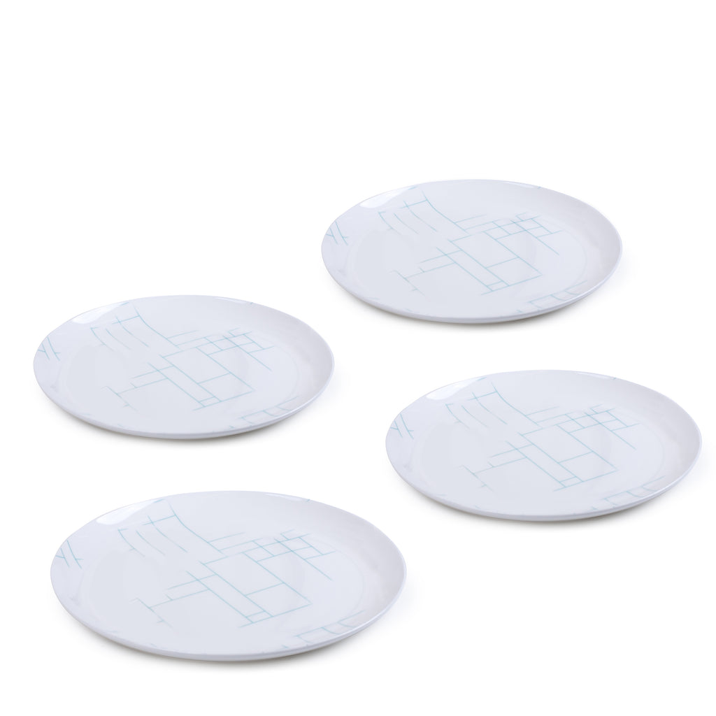 Maze Plate (Ø 27 x H 2.5) cm Set of 4