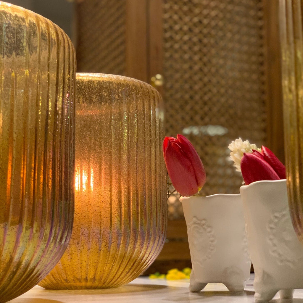 Lustre Vase Set of 3