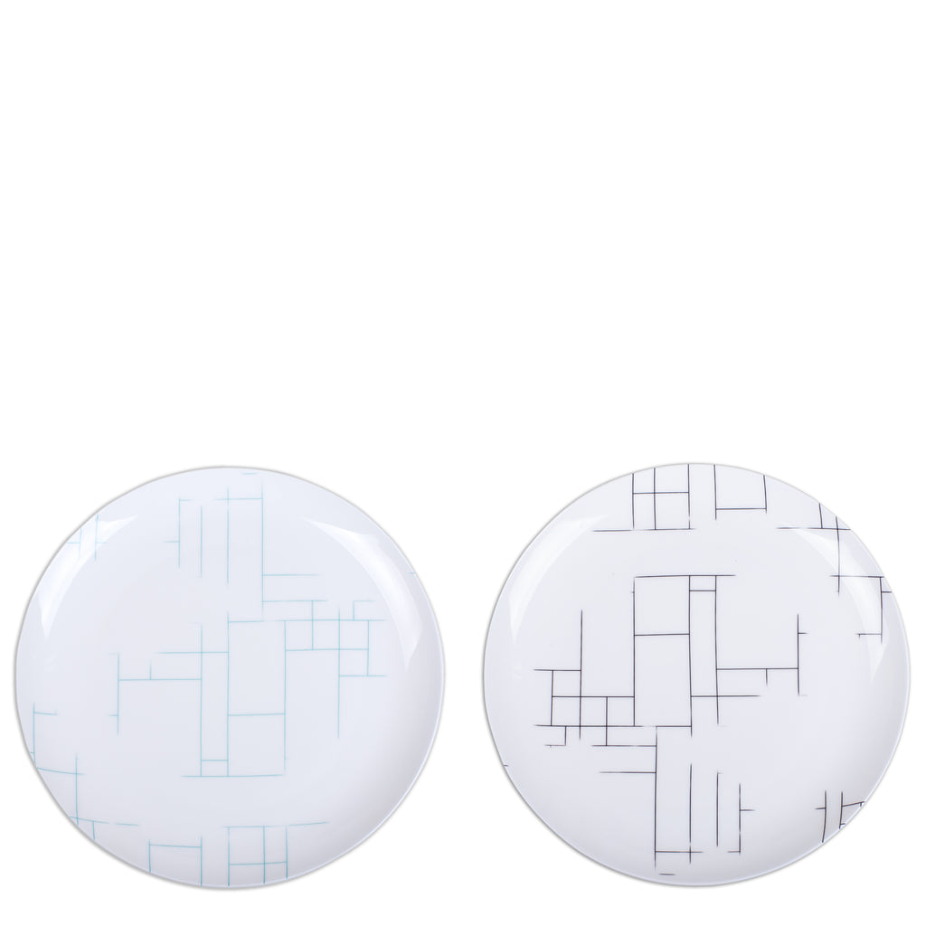 Maze Plate (Ø 27 x H 2.5) cm Set of 2