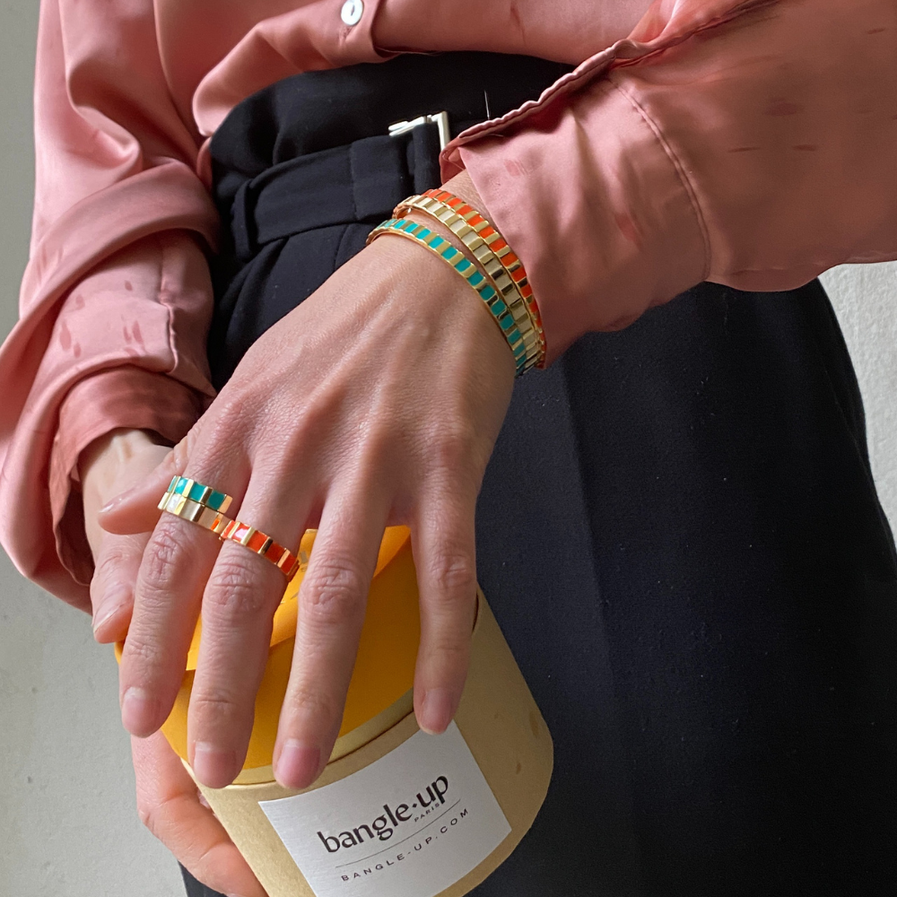 Inès Ring Arcadia Tangerine