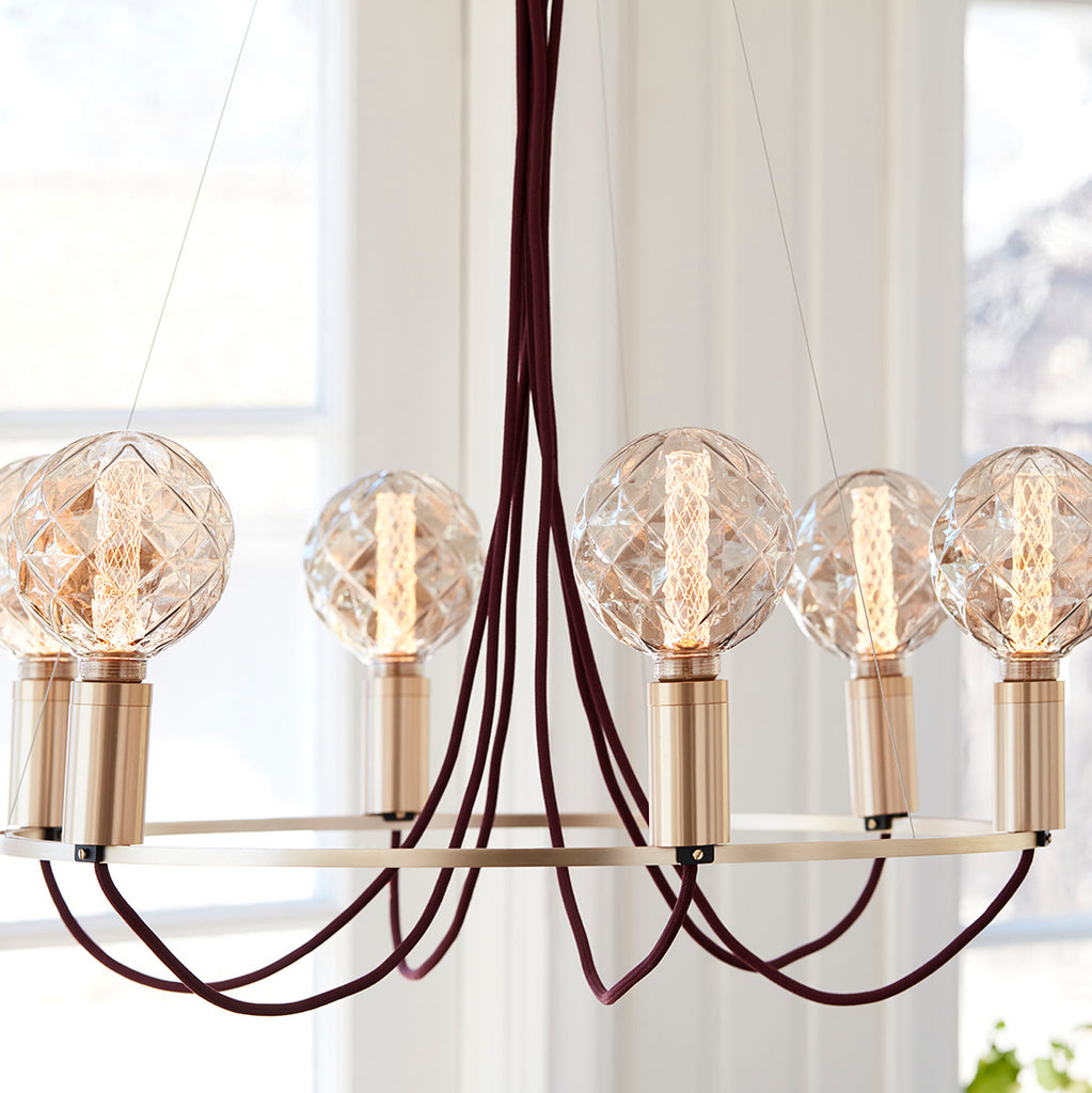 LED Romb Smoked Gold