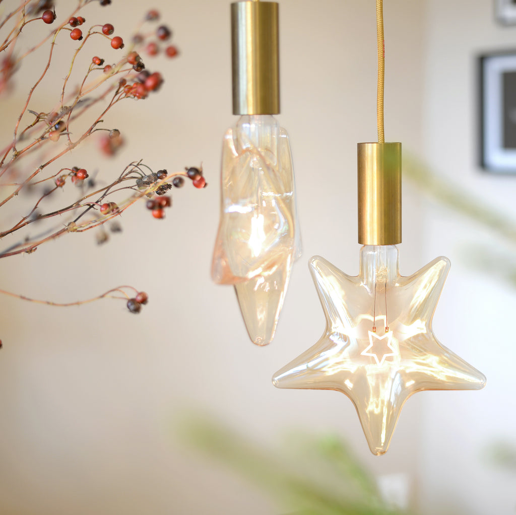 LED Star Flake Gold Amber — Cities Online Store