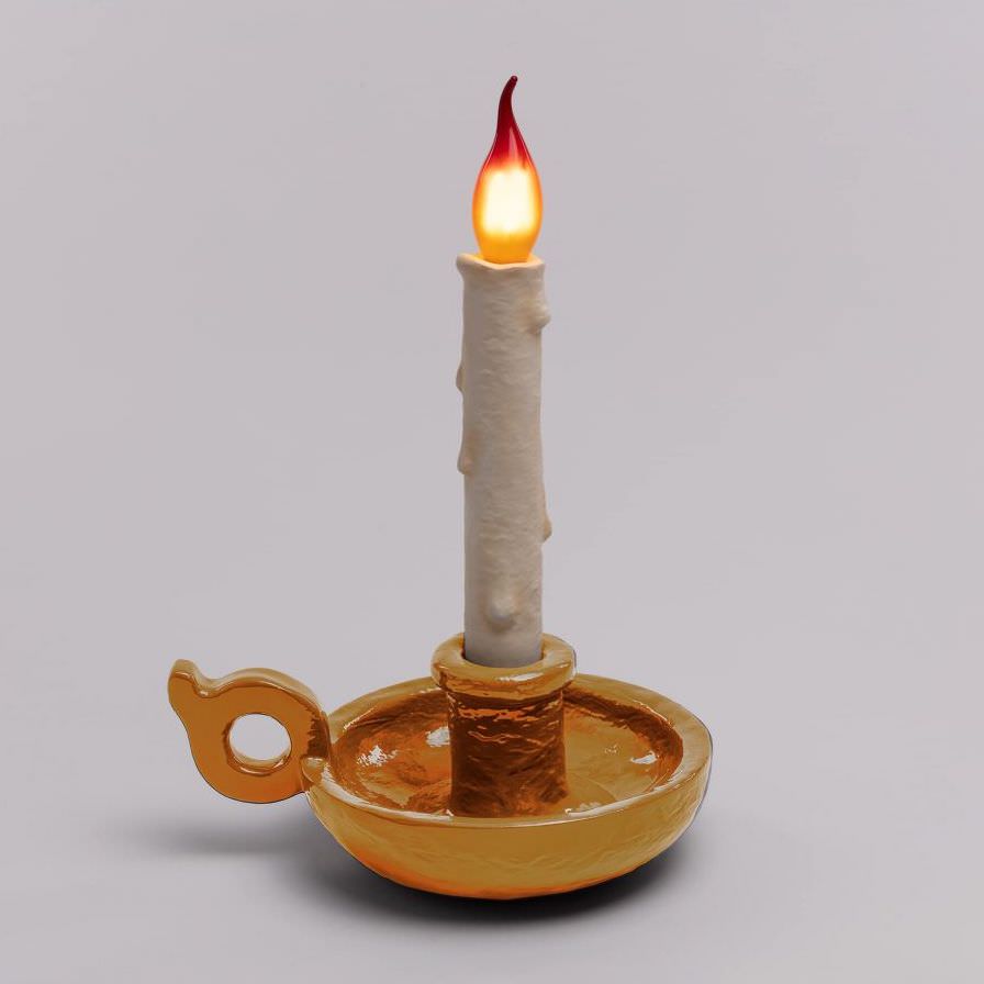 Bugia Rechargeable Lamp Gold